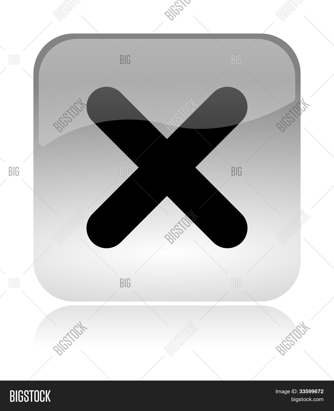 Cross, Uncheck, Web Image & Photo (Free Trial) | Bigstock