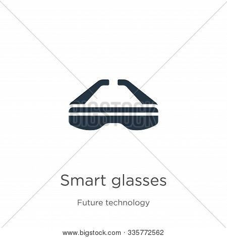Smart Glasses Icon Vector & Photo (Free Trial) | Bigstock