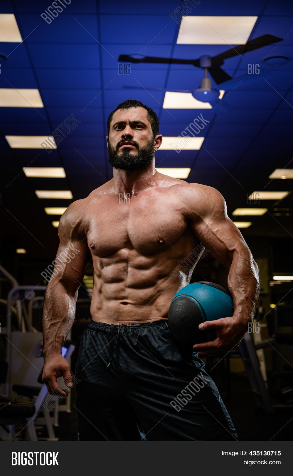 Strong Young Bearded Image & Photo (Free Trial) | Bigstock