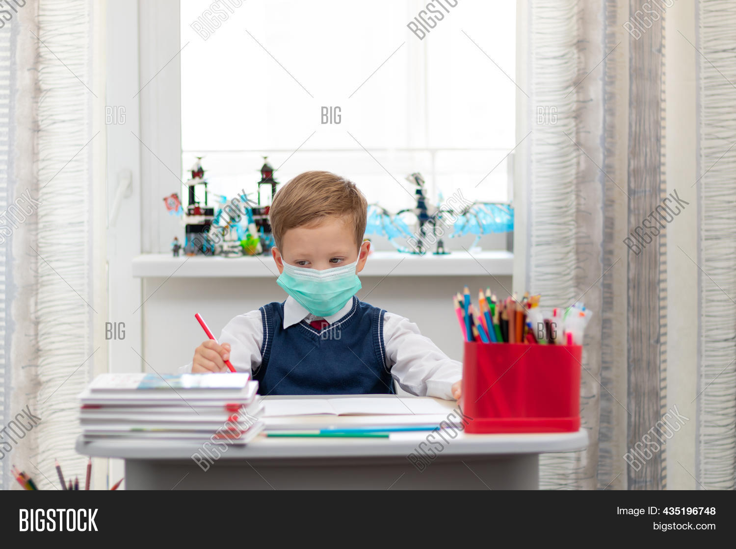Cute First Grader Boy Image & Photo (Free Trial) | Bigstock