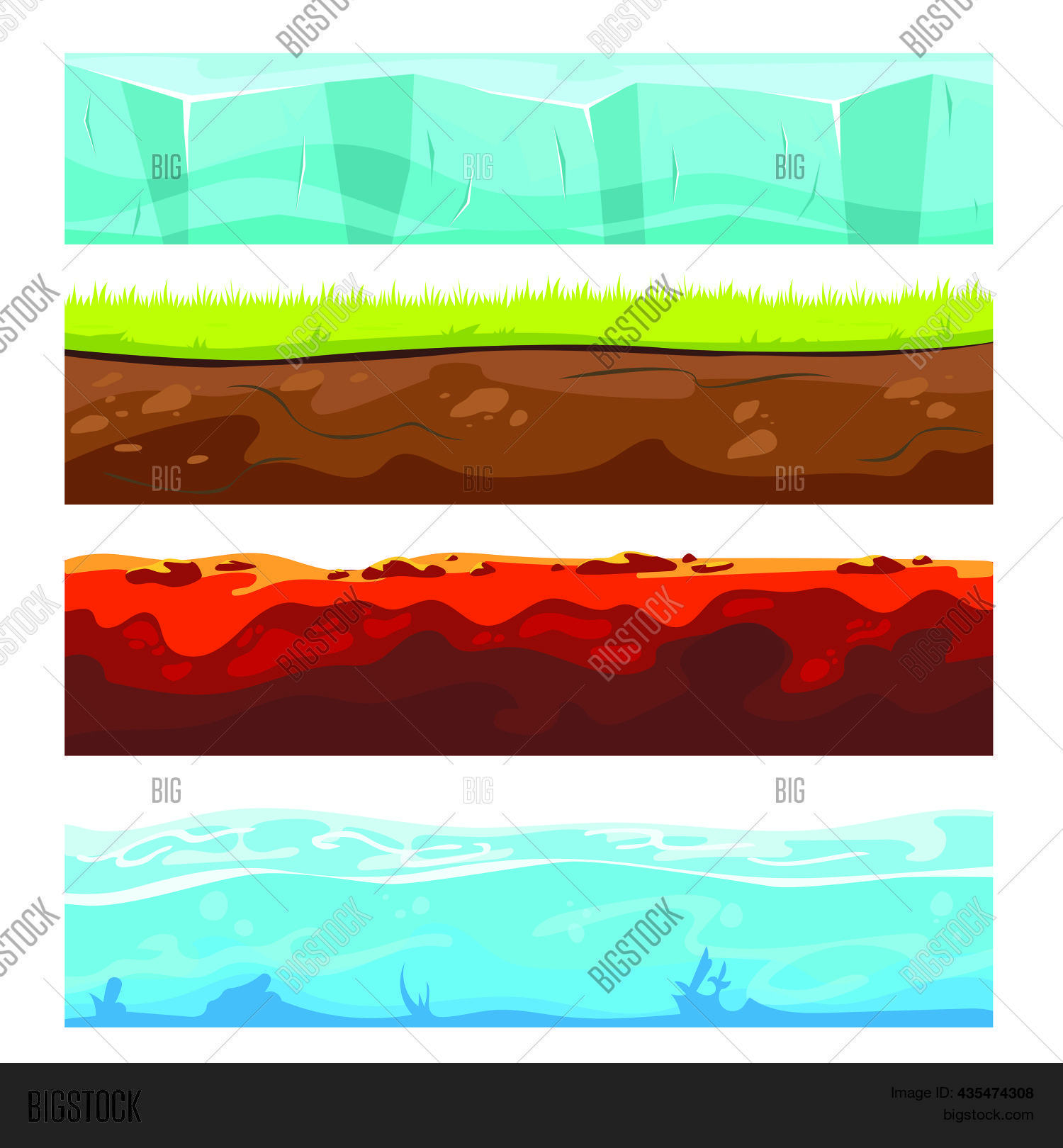 Landscape Ground Vector & Photo (Free Trial) | Bigstock