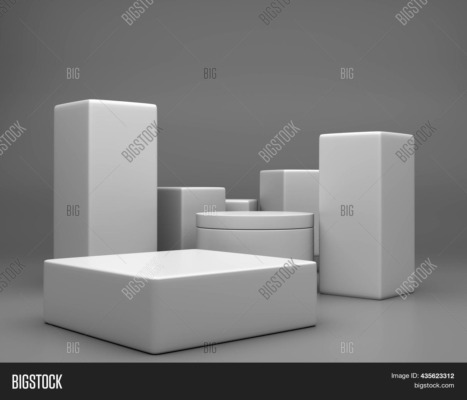Square Podium White Image & Photo (Free Trial) | Bigstock