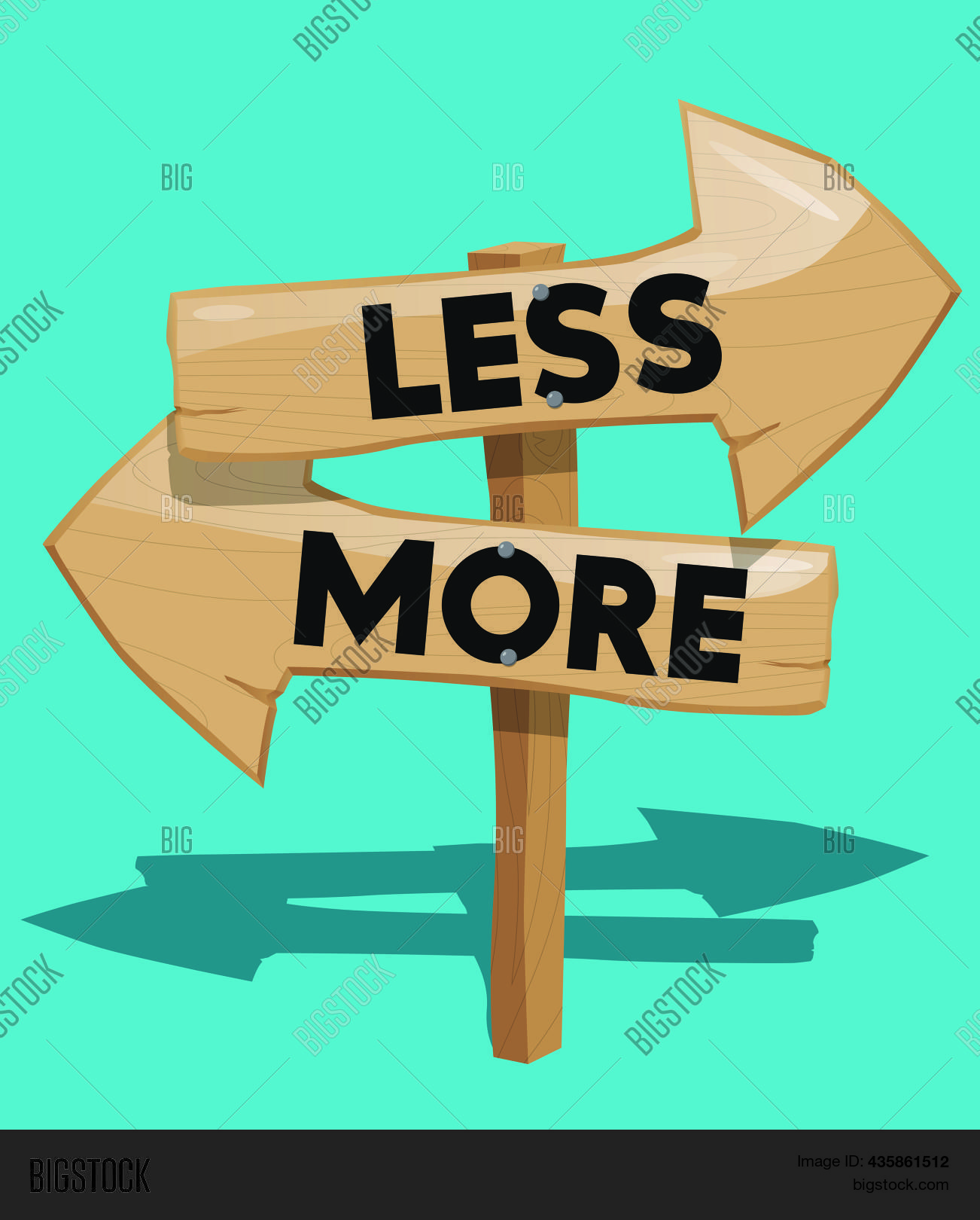 More Less Text Text Vector & Photo (Free Trial) | Bigstock