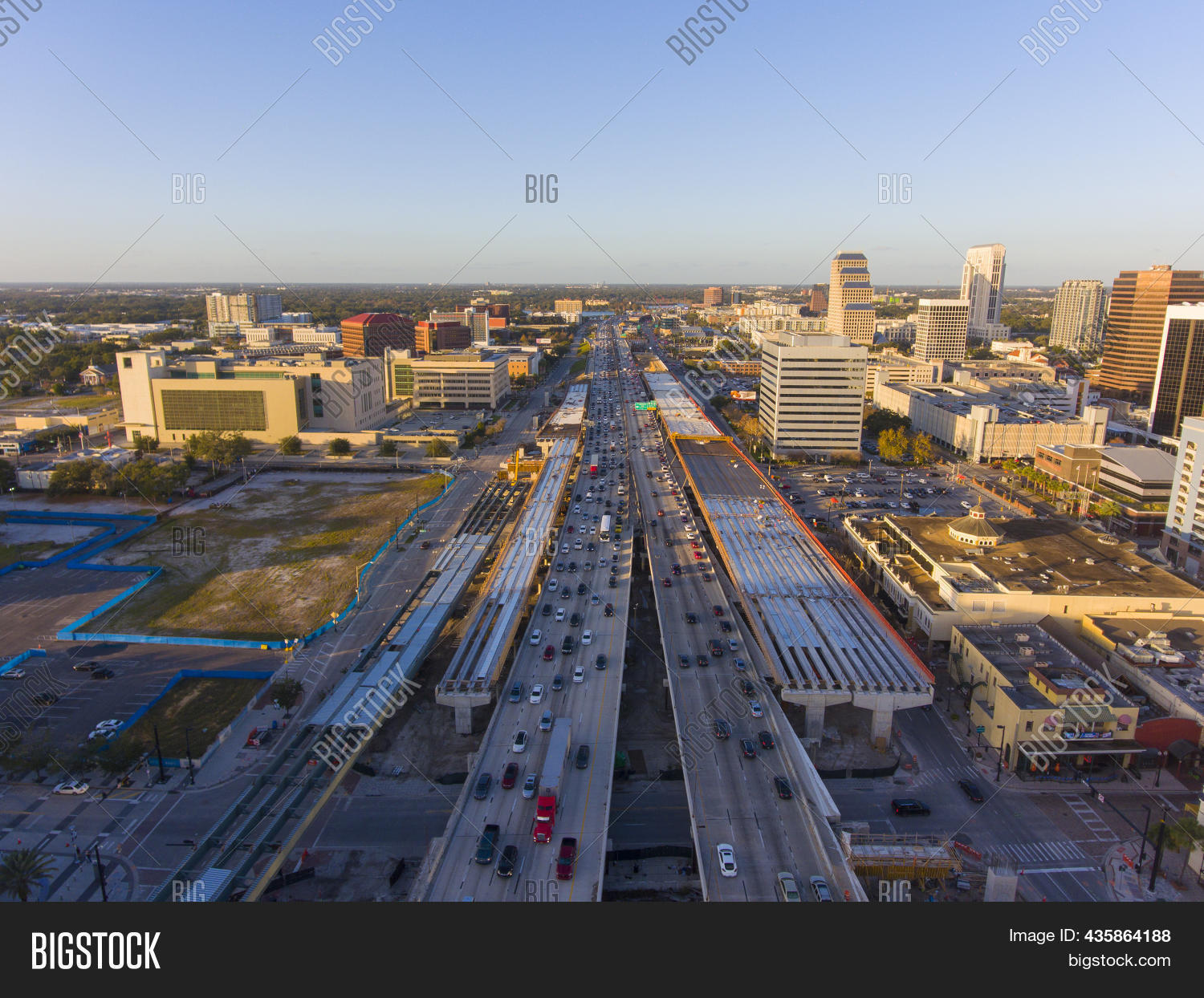 Aerial View Interstate Image & Photo (Free Trial) | Bigstock