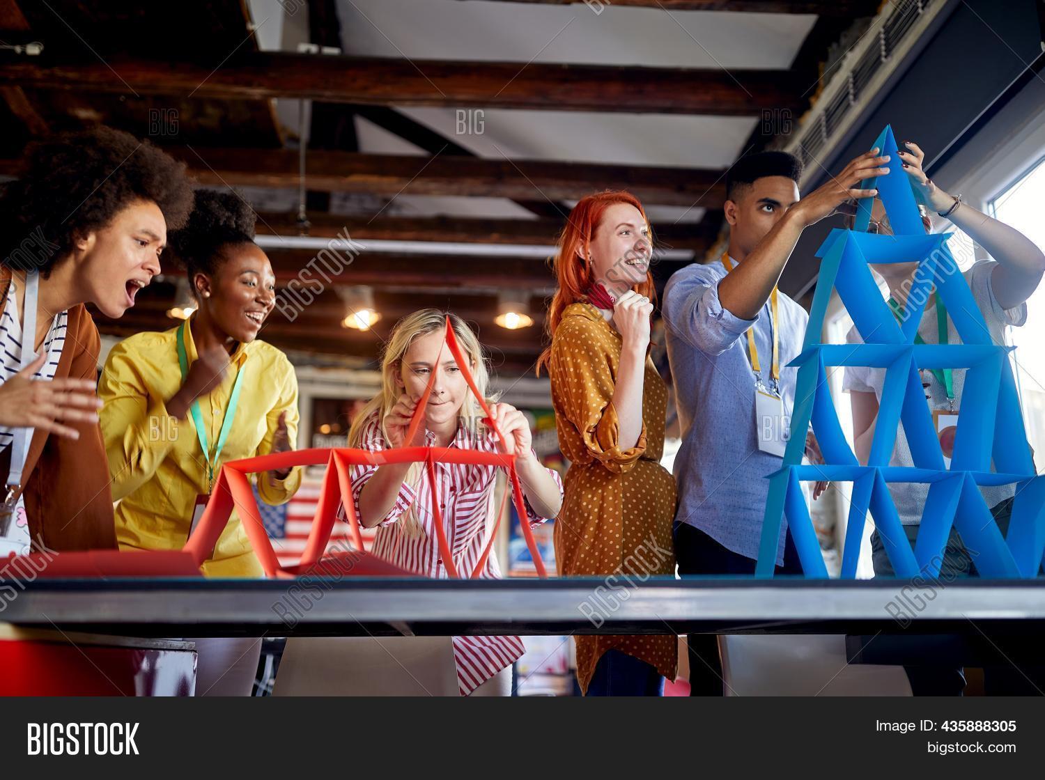 Group Work Colleagues Image & Photo (Free Trial) | Bigstock