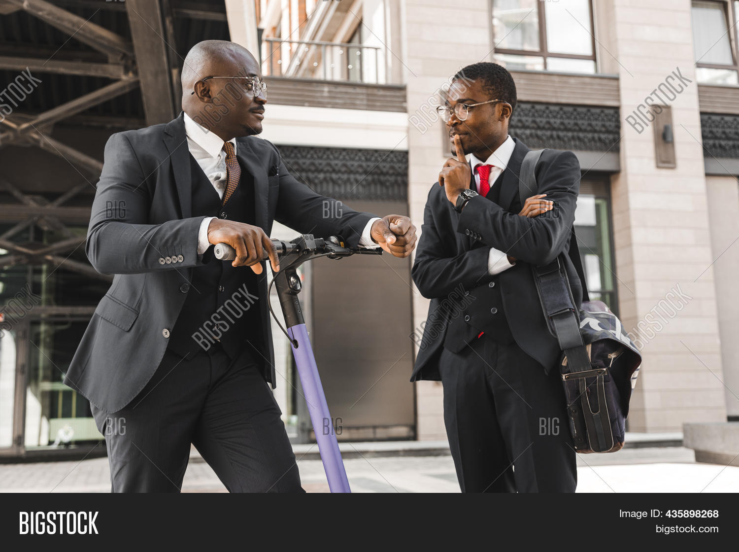 Meeting Two Partners Image & Photo (Free Trial) | Bigstock