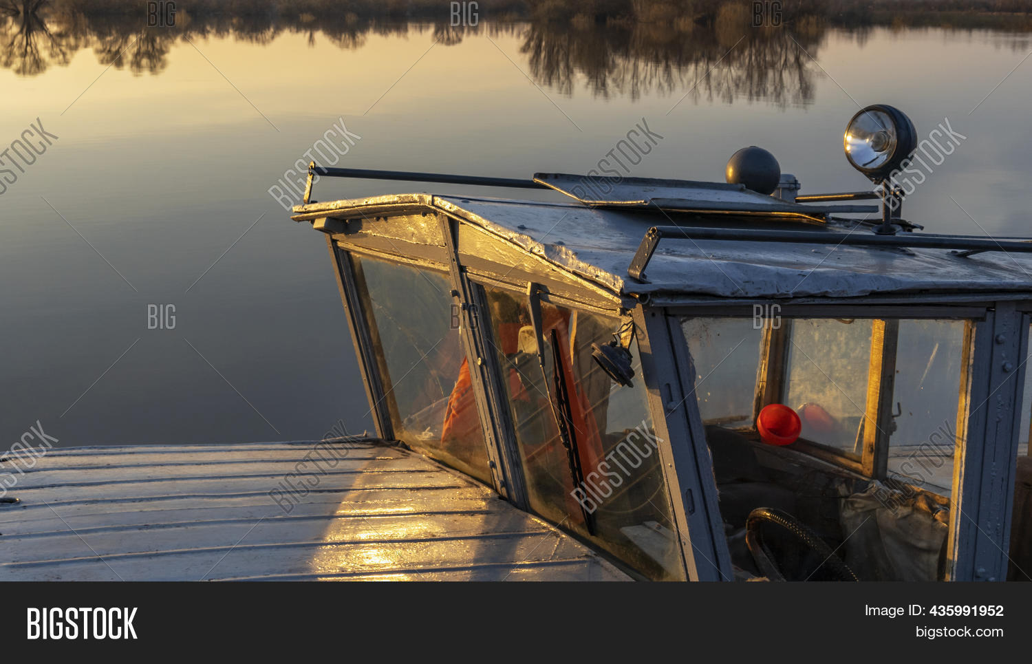 Tugboat Wheel House On Image & Photo (Free Trial) | Bigstock
