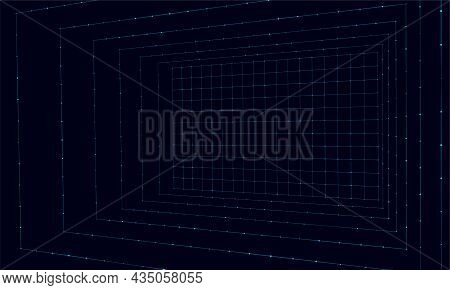 3d Wireframe Room On Vector & Photo (Free Trial) | Bigstock