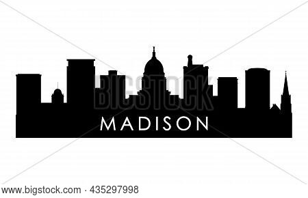 Madison Skyline Vector & Photo (Free Trial) | Bigstock
