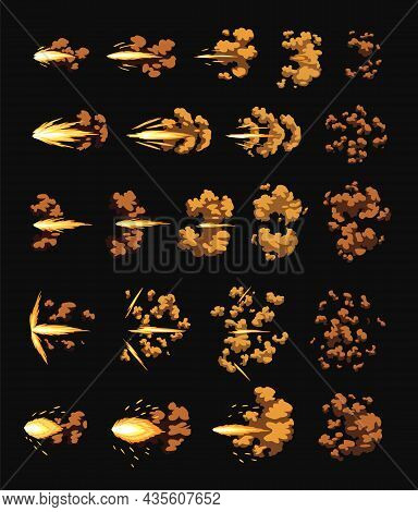 Gun Flashes Gunshot Vector & Photo (Free Trial) | Bigstock