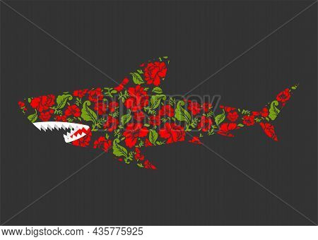 Flower Shark. Marine Vector & Photo (Free Trial) | Bigstock