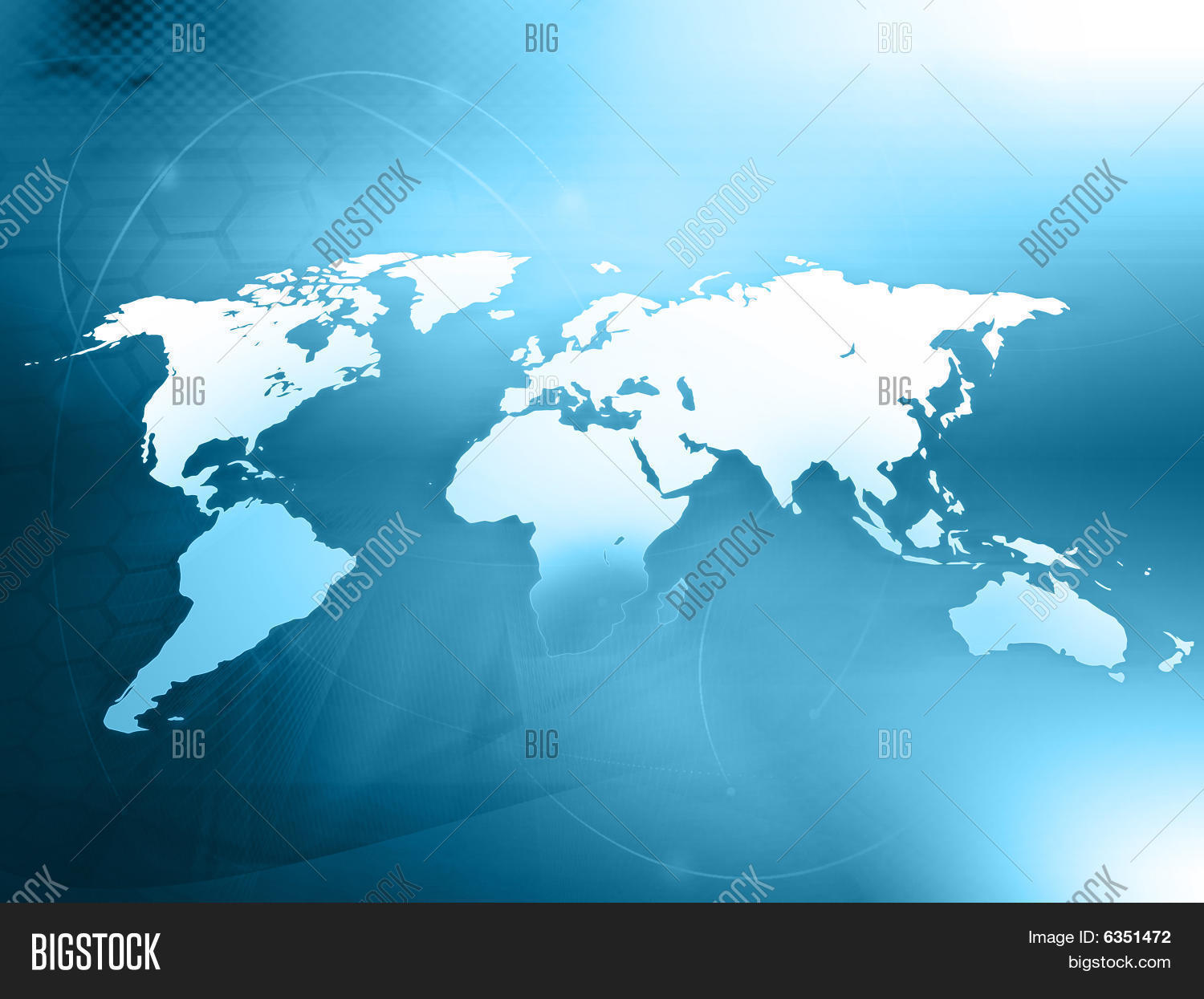 World Map Technology Image & Photo (Free Trial) | Bigstock
