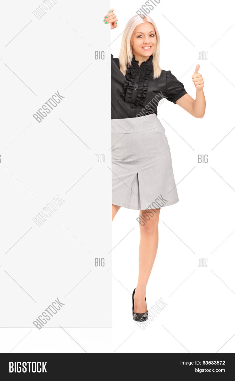 Woman Standing Behind Image & Photo (Free Trial) | Bigstock
