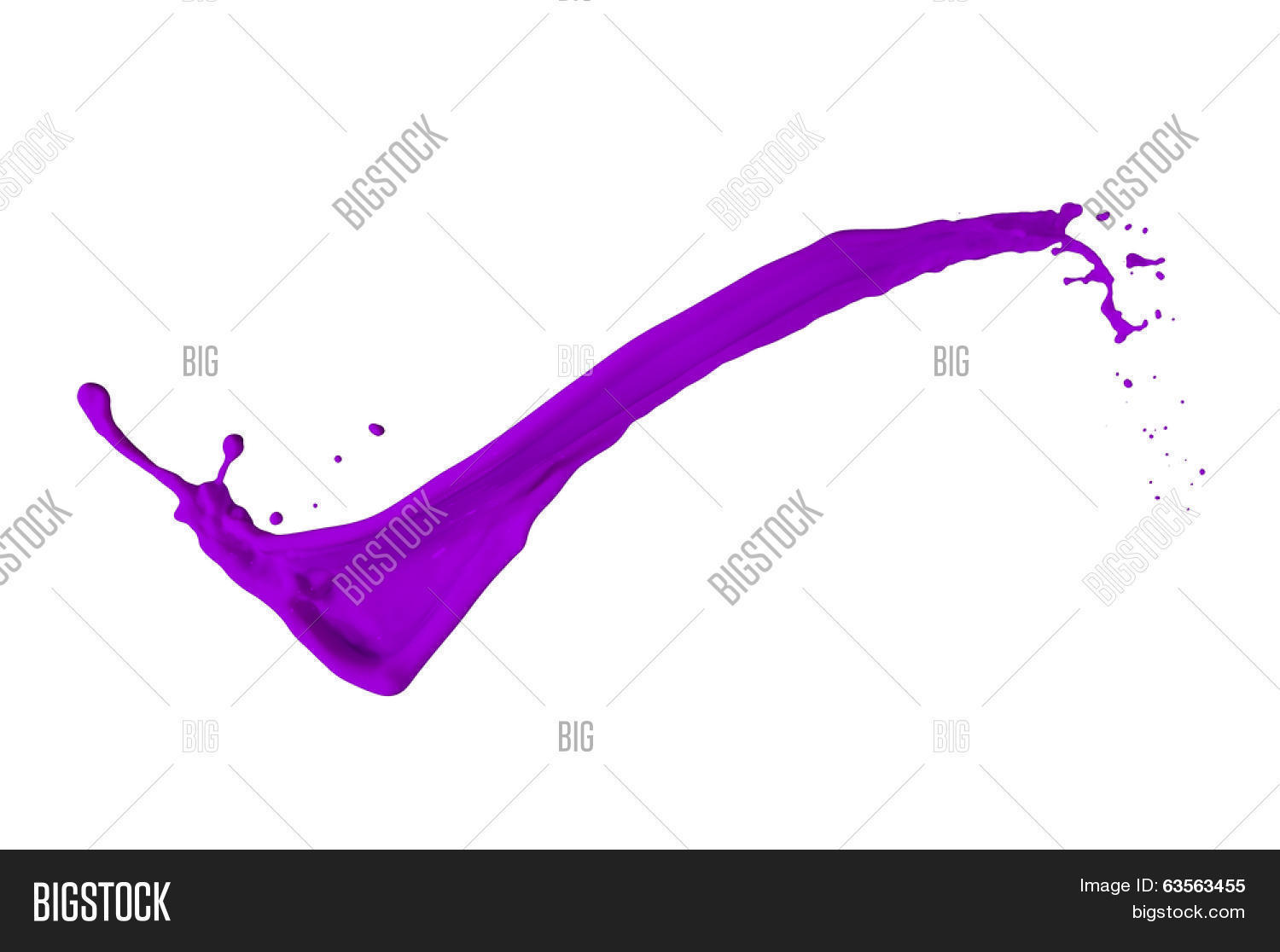 Violet Paint Splash Image & Photo (Free Trial) | Bigstock