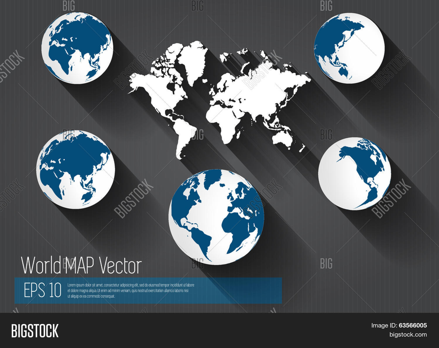 World Map Vector & Photo (Free Trial) | Bigstock