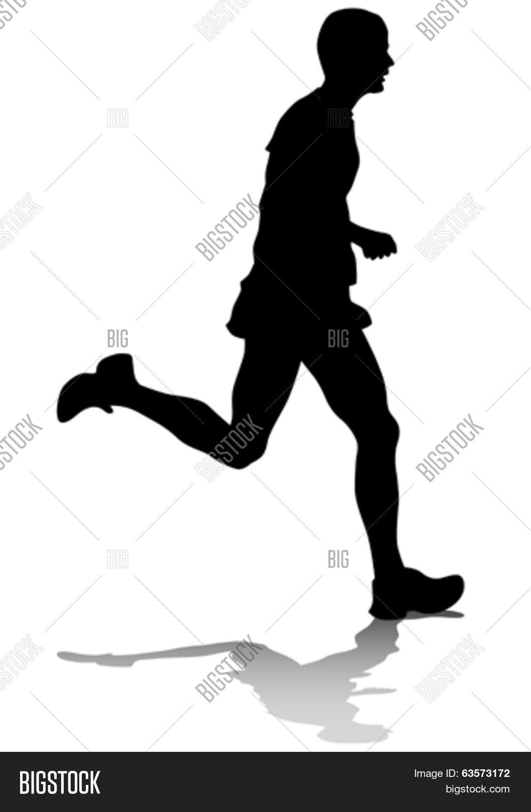 Silhouette Man Vector & Photo (Free Trial) | Bigstock