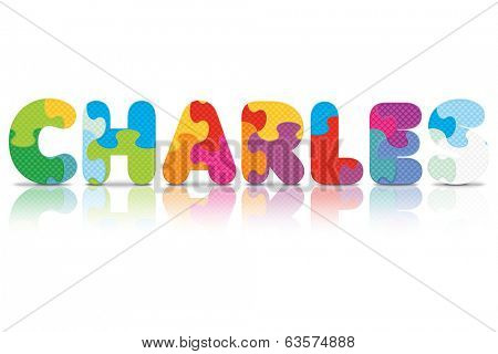 CHARLES Written Vector & Photo (Free Trial) | Bigstock