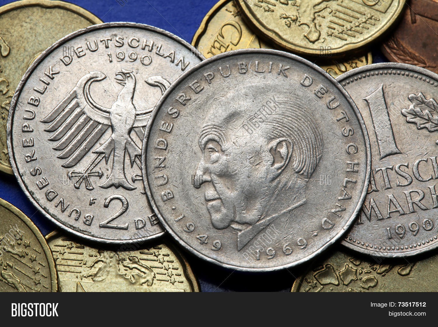 Coins Germany. German Image & Photo (Free Trial) | Bigstock