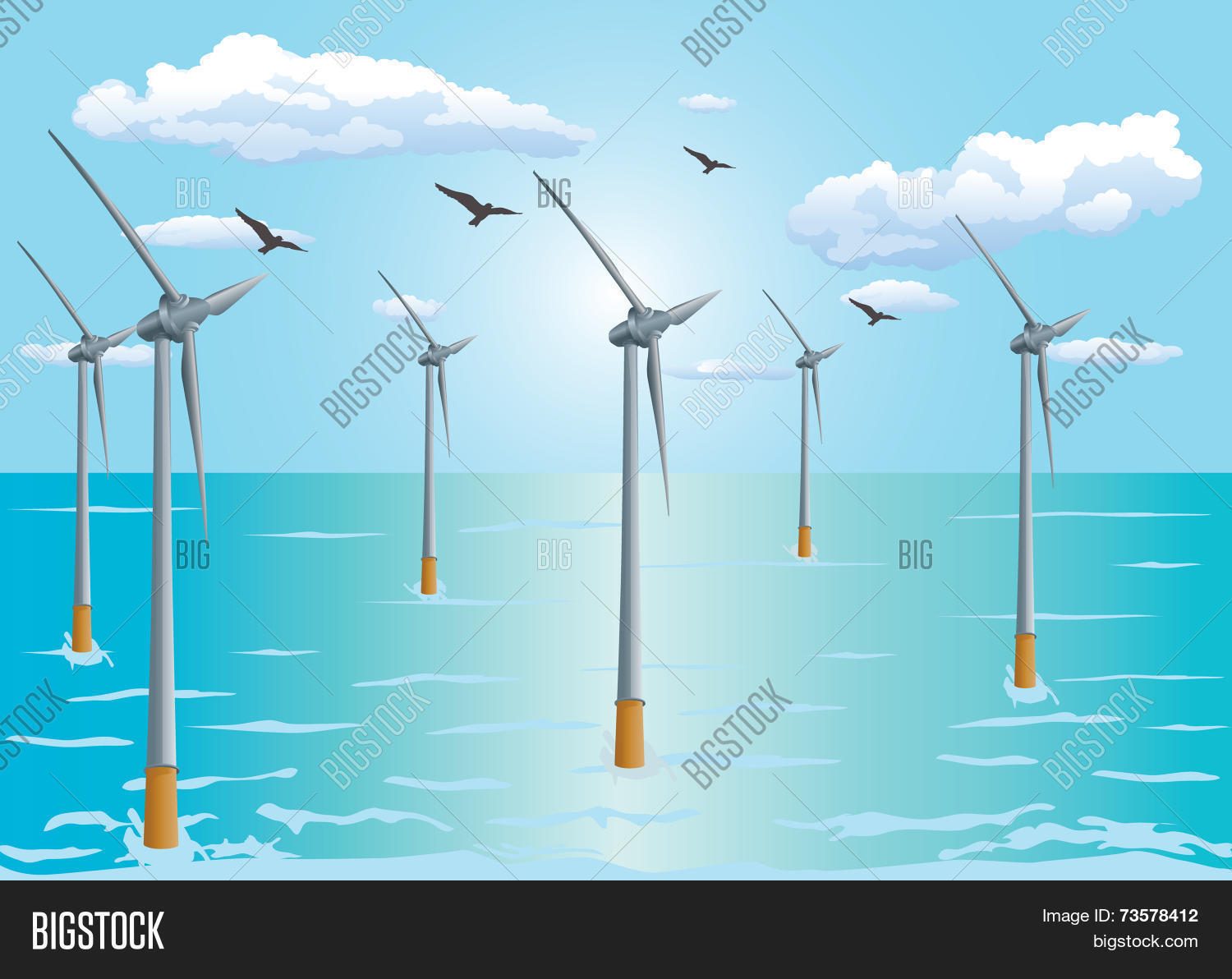 Floating Offshore Vector & Photo (Free Trial) | Bigstock