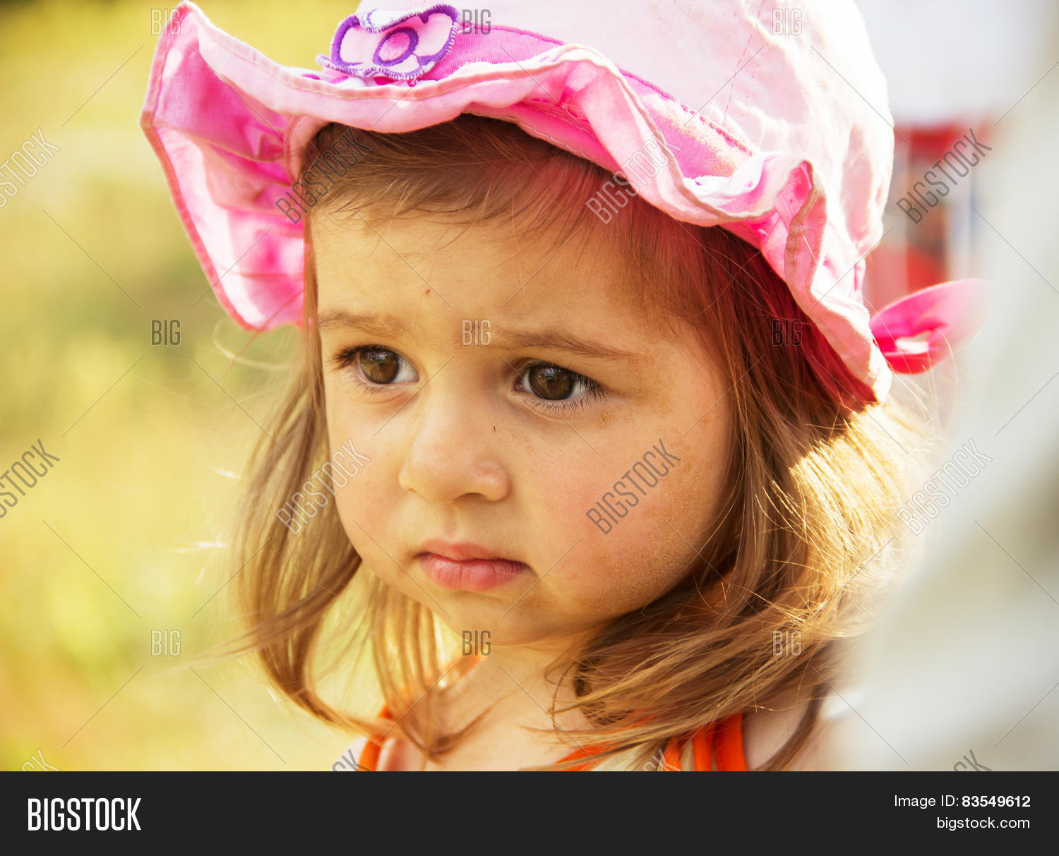 Cute Little Sad Girl Image & Photo (Free Trial) | Bigstock