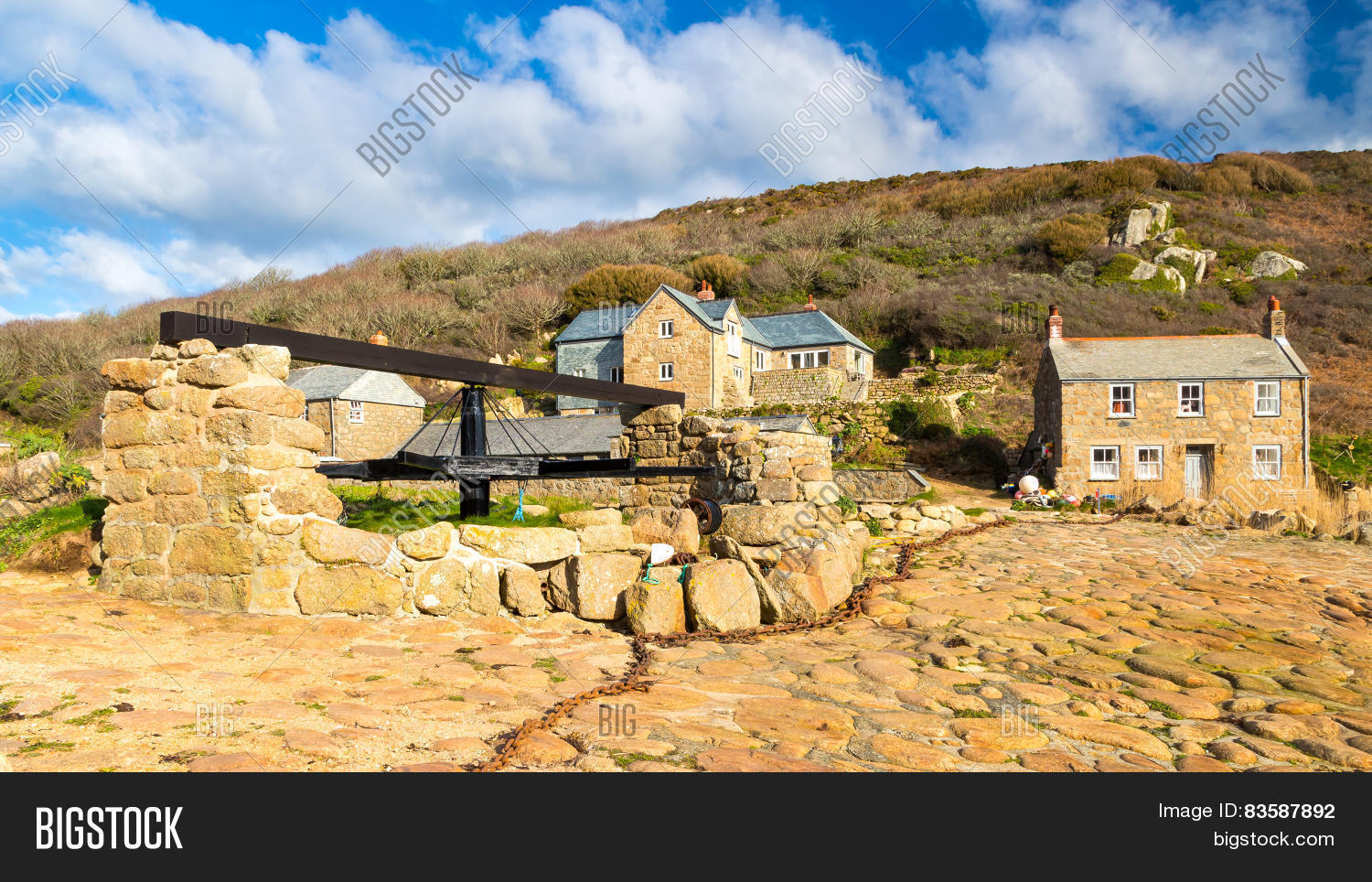 Penberth Cove Cornwall Image & Photo (Free Trial) | Bigstock