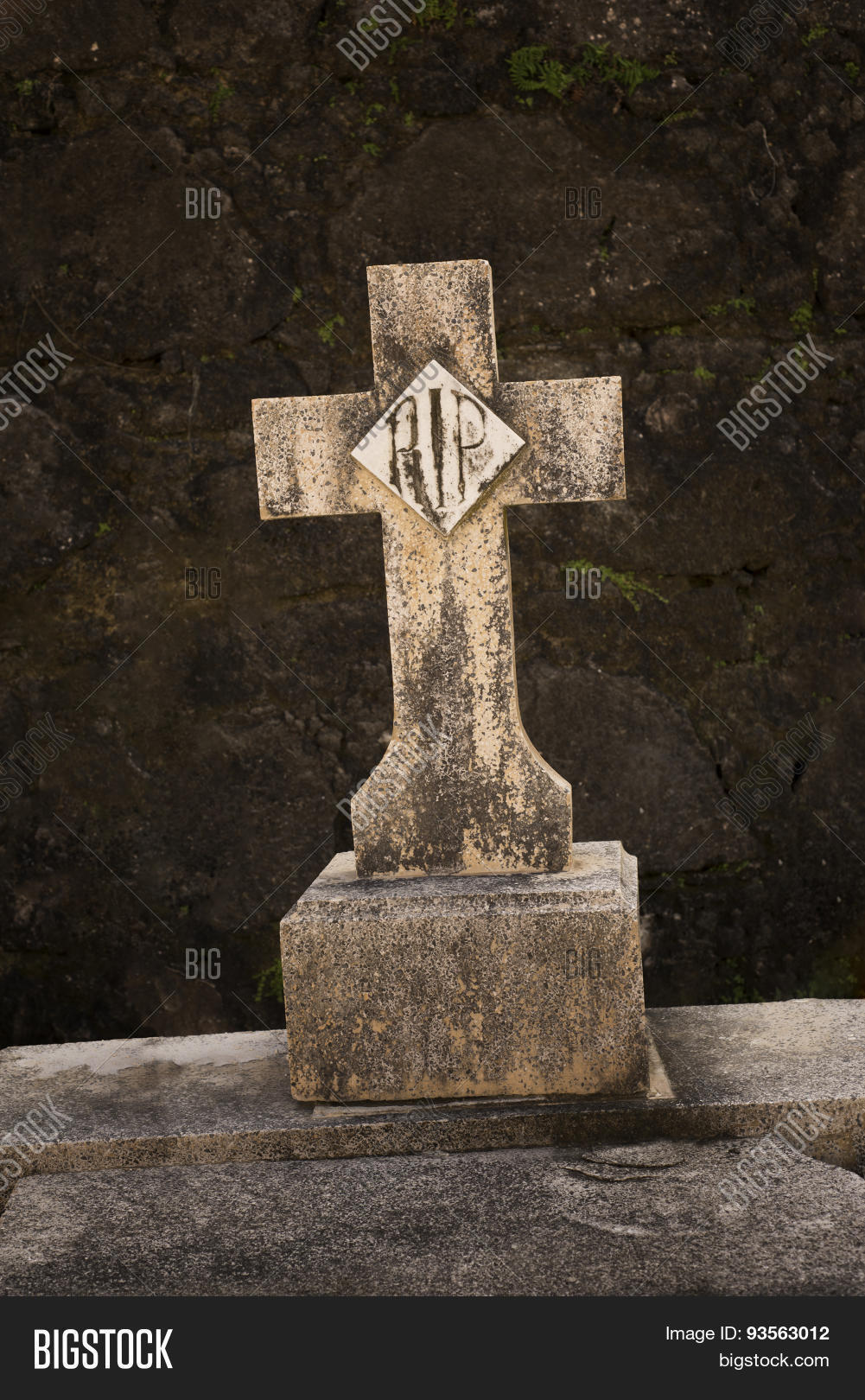 Rest Peace Tombstone Image & Photo (Free Trial) | Bigstock