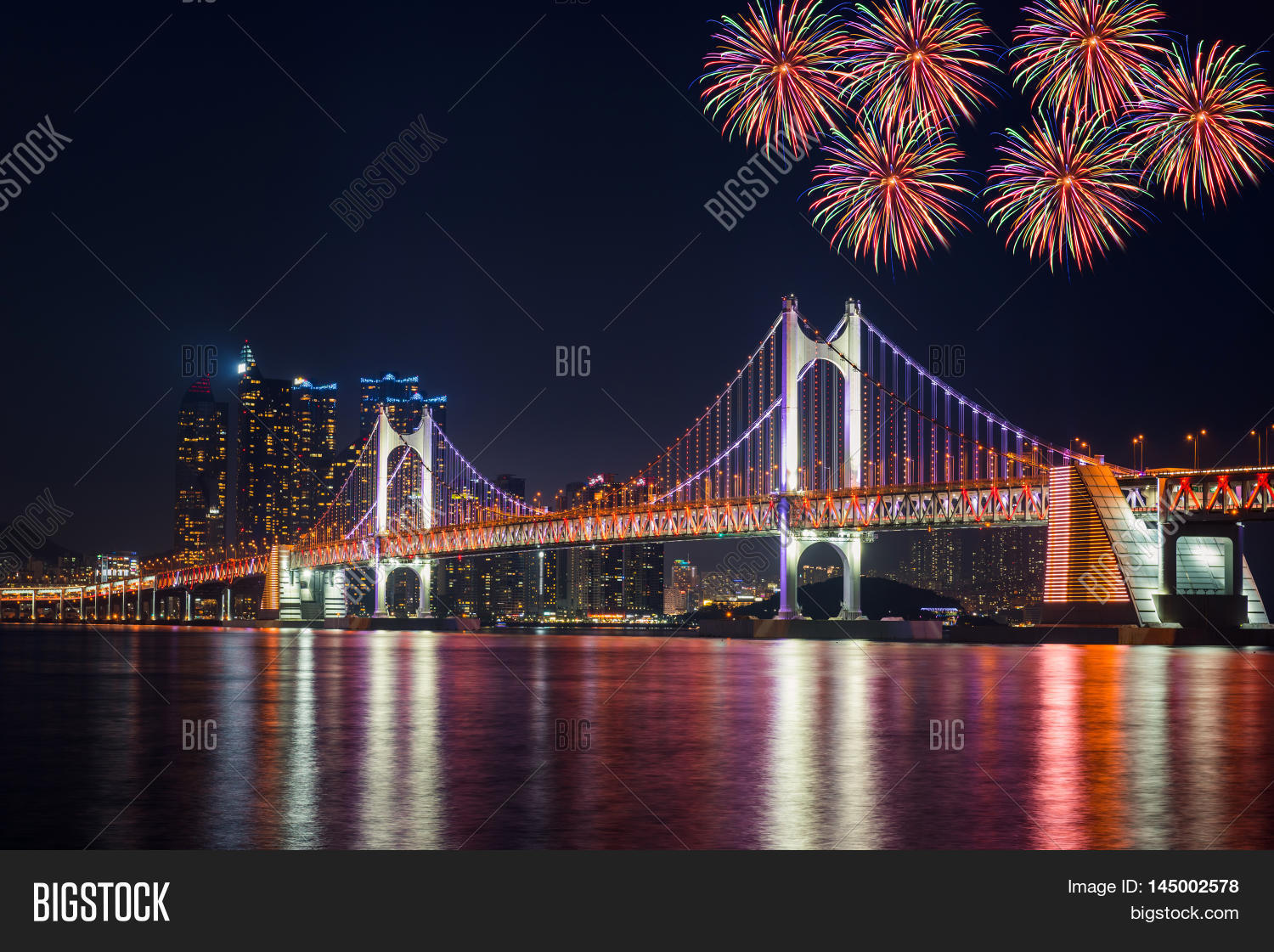 Gwangan Bridge Busan Image & Photo (Free Trial) | Bigstock
