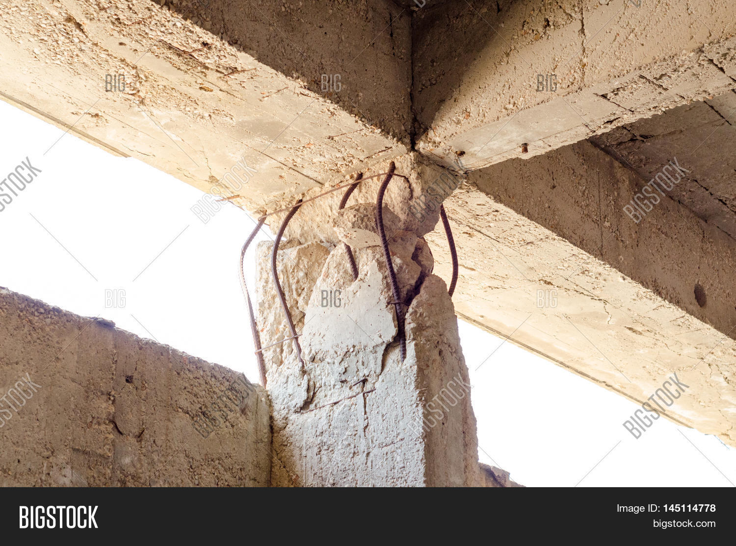 Damage Column Image & Photo (Free Trial) | Bigstock