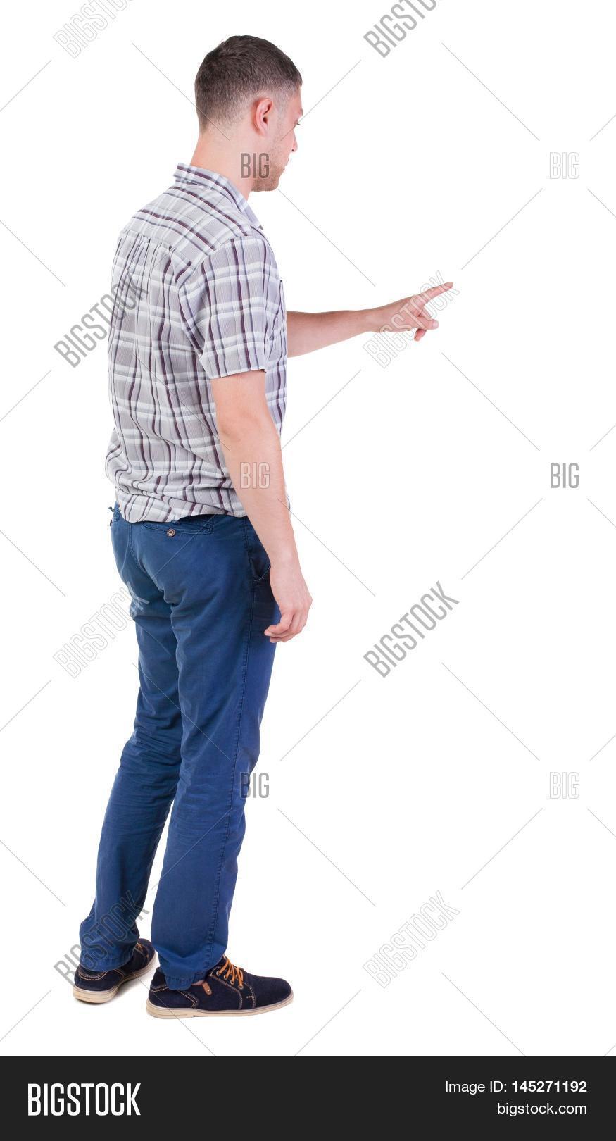 Back View Pointing Image & Photo (Free Trial) | Bigstock