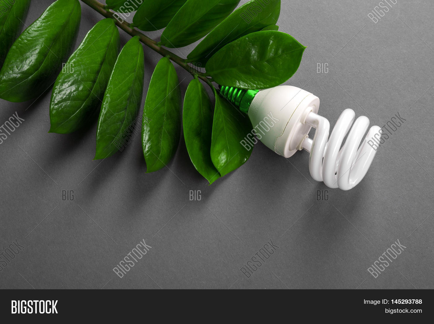 Led Lamp Green Leaf, Image & Photo (Free Trial) | Bigstock