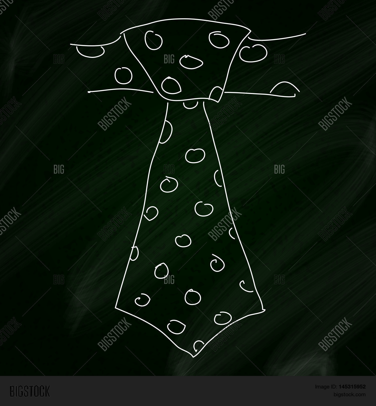 Doodle Sketch Tie On Vector & Photo (Free Trial) | Bigstock