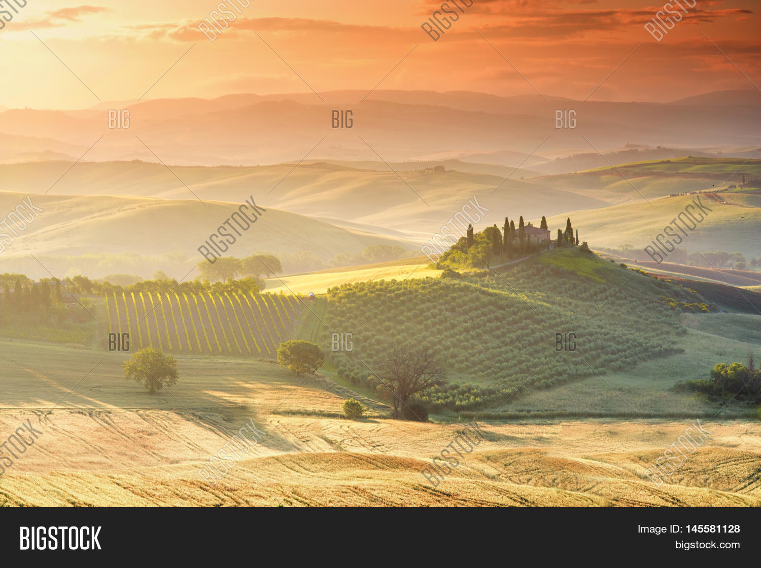 Beautiful Tuscan Image & Photo (Free Trial) | Bigstock