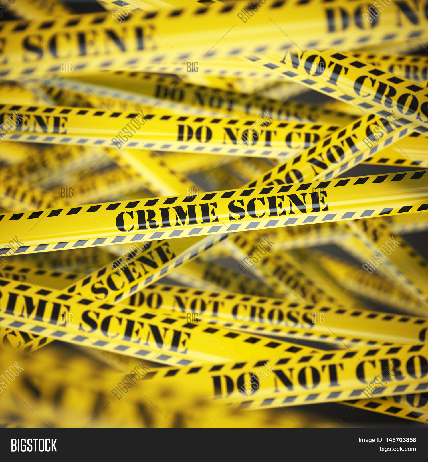 Crime Scene Yellow Image & Photo (Free Trial) | Bigstock