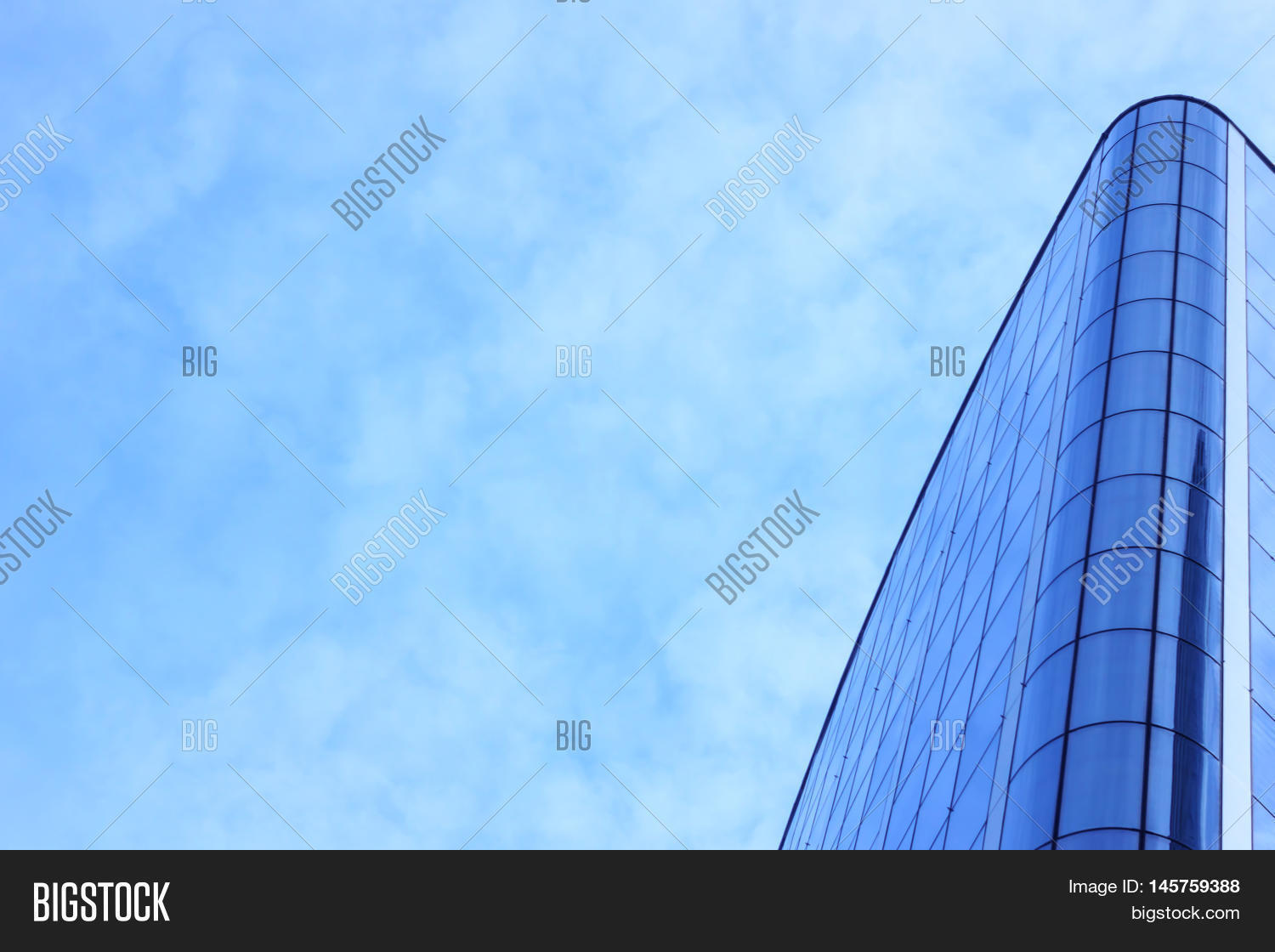 Blue Skyscraper Facade Image & Photo (Free Trial) | Bigstock
