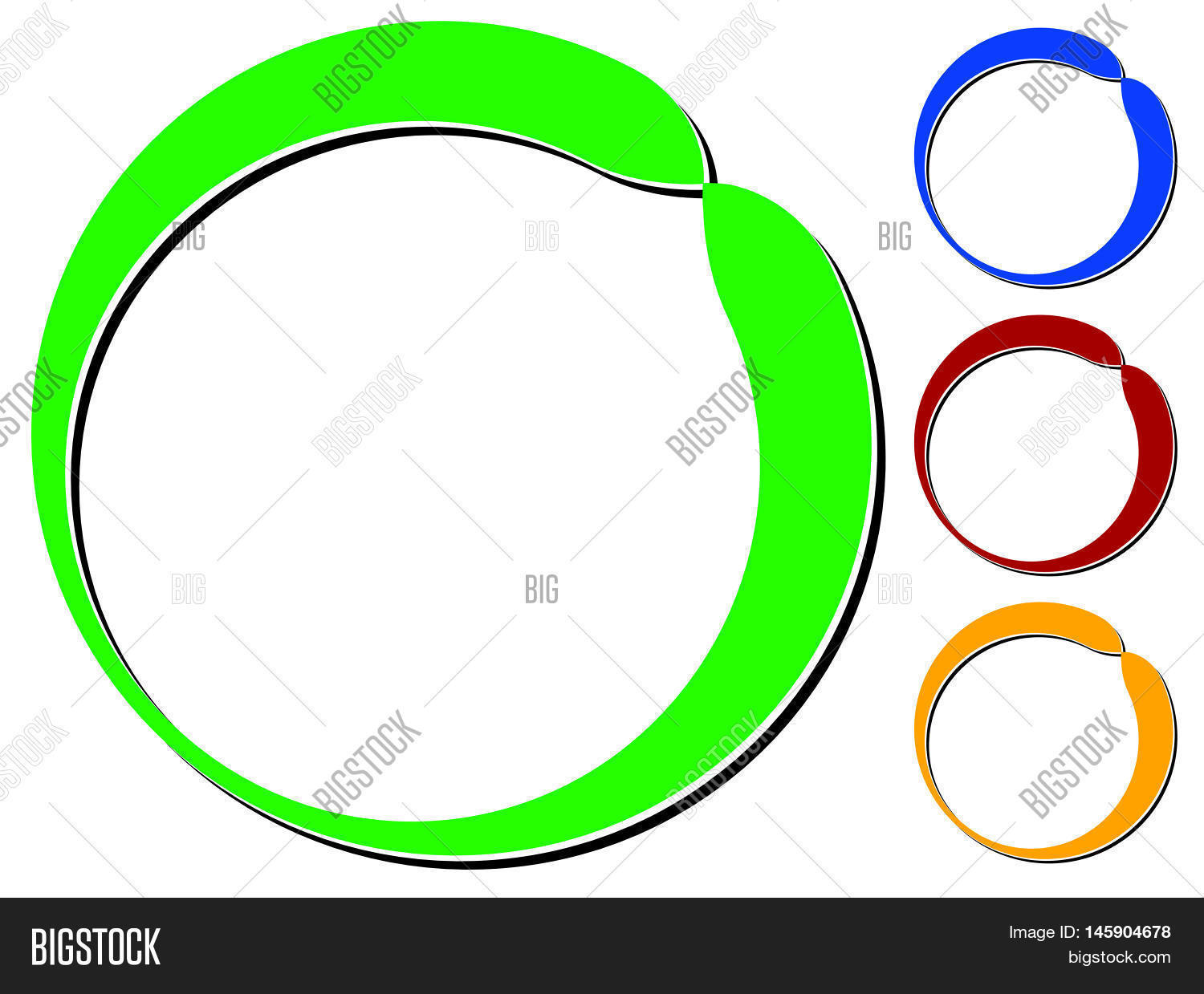 Circle Design Element Vector & Photo (Free Trial) | Bigstock