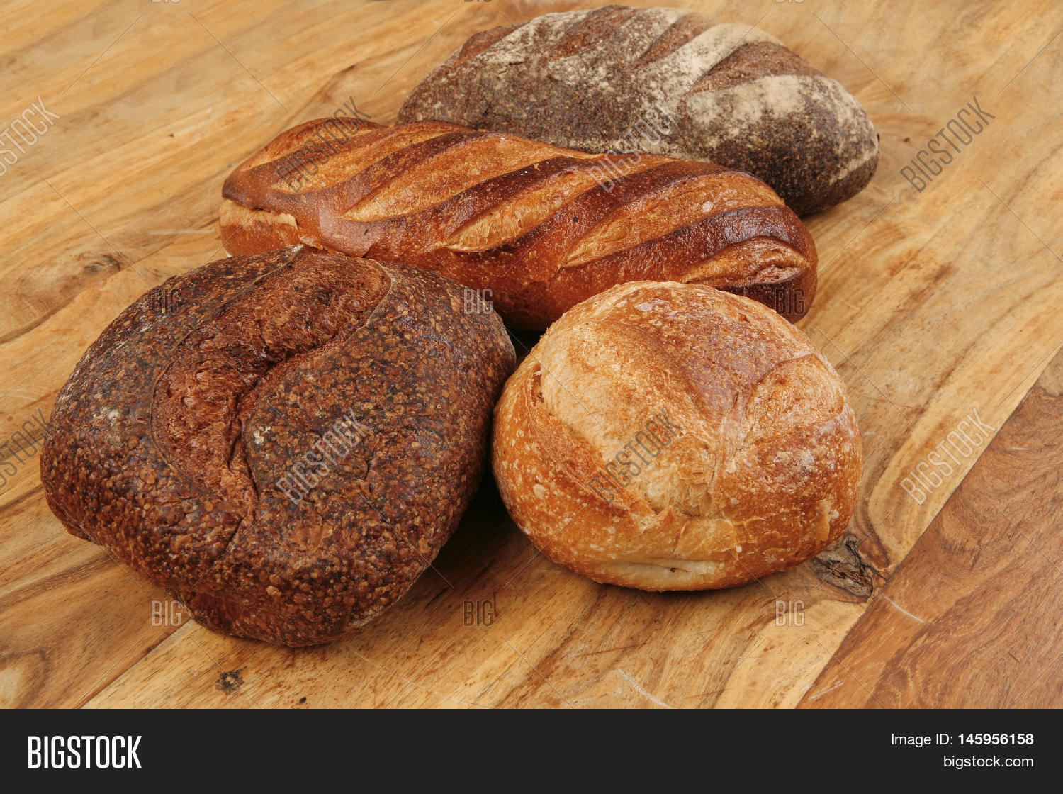 Four Different Rye Image & Photo (Free Trial) | Bigstock