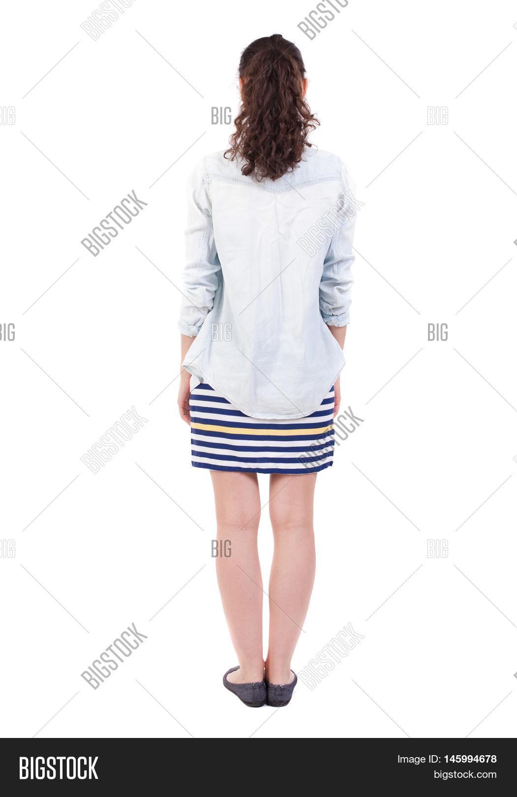 Back View Standing Image & Photo (Free Trial) | Bigstock