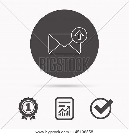 Mail Outbox Icon. Vector & Photo (Free Trial) | Bigstock