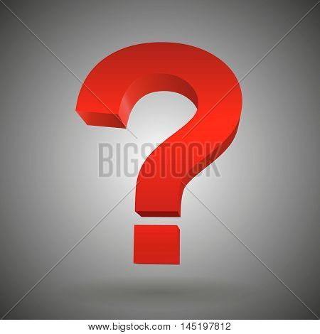 Red Question Mark Vector & Photo (Free Trial) | Bigstock