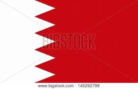Flag Bahrain Correct Vector & Photo (Free Trial) | Bigstock