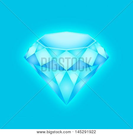 Light Blue Diamond Image & Photo (Free Trial) | Bigstock
