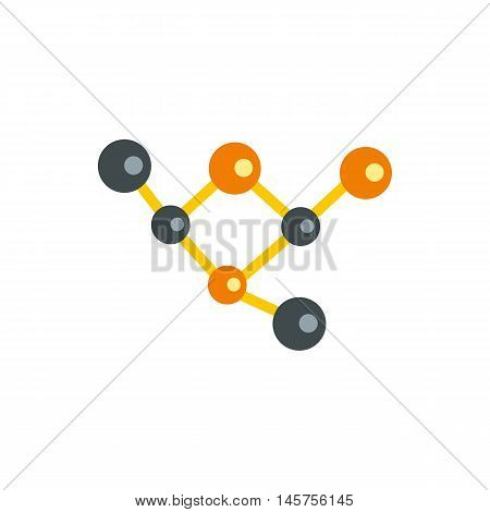 Molecules Icon Flat Vector & Photo (Free Trial) | Bigstock