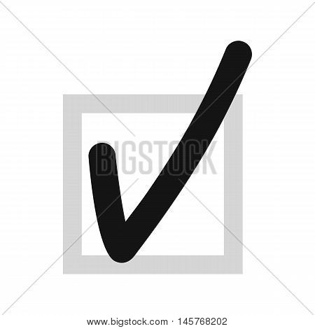 Checkmark Square Icon Vector & Photo (Free Trial) | Bigstock
