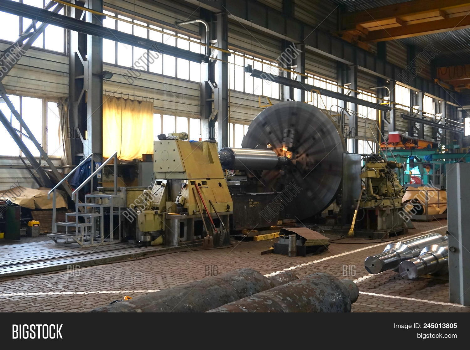 Very Large Lathe. Image & Photo (Free Trial) | Bigstock
