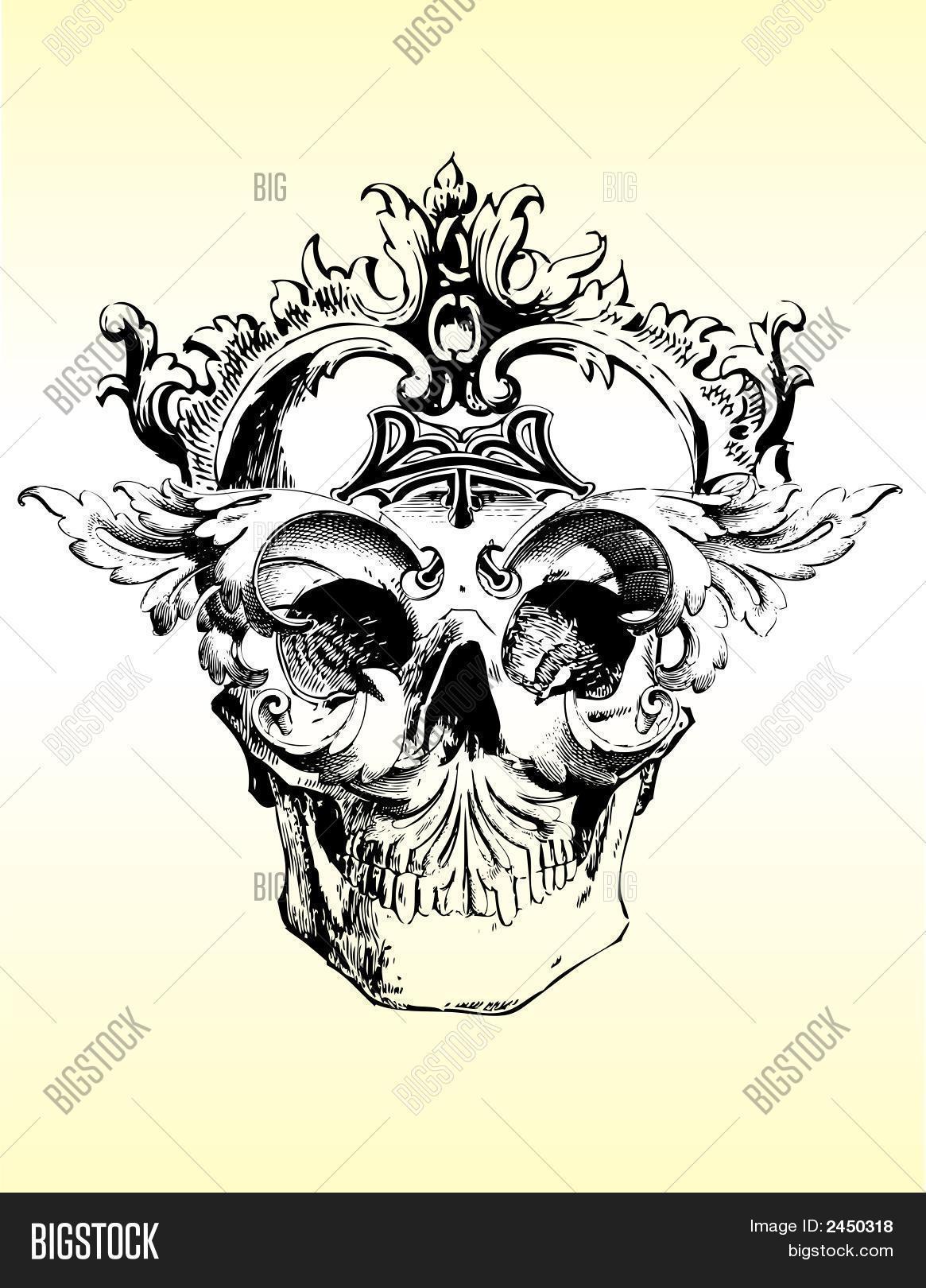 Mangled Skull Image & Photo (Free Trial) | Bigstock