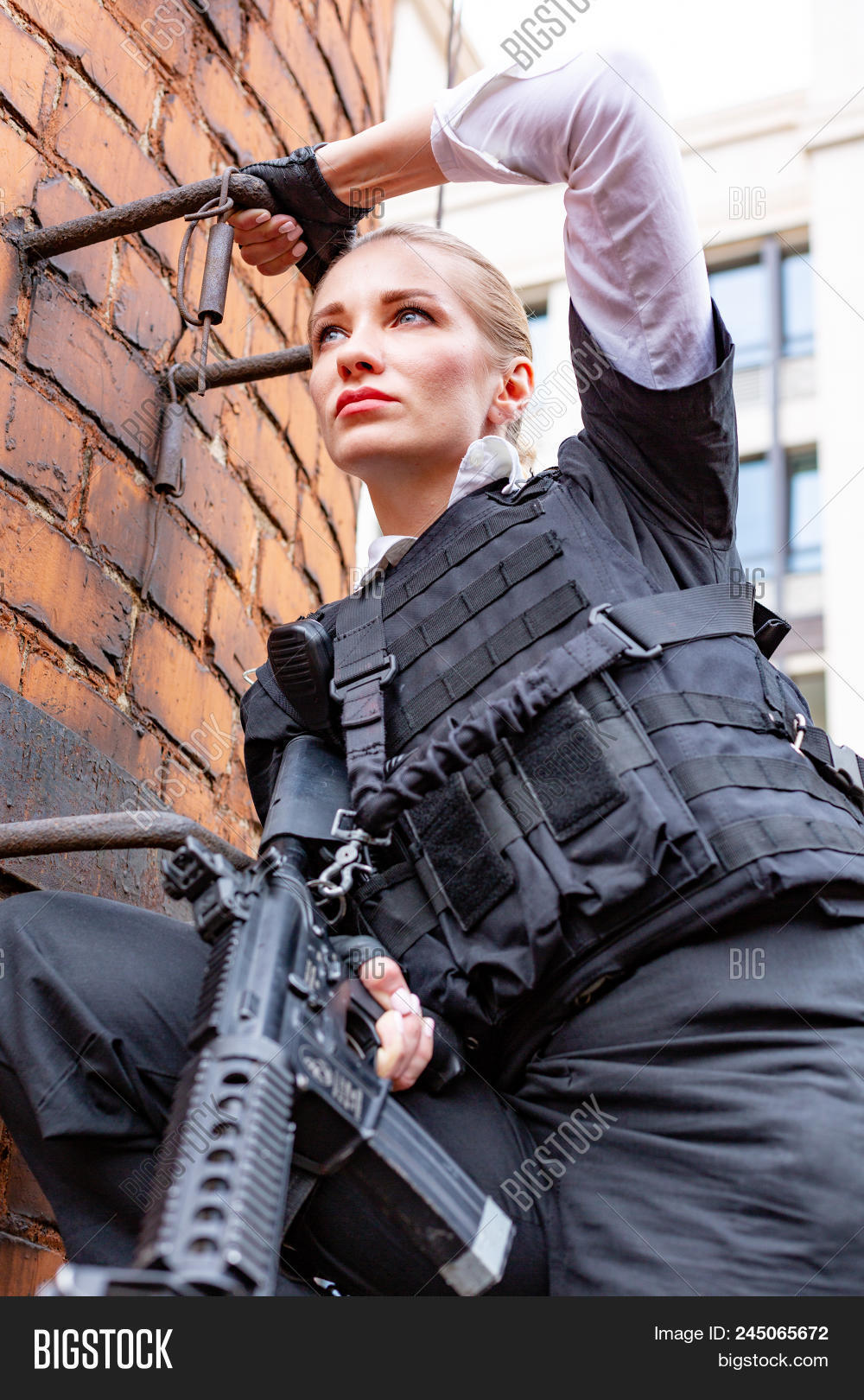 Powerful Woman Holding Image & Photo (Free Trial) | Bigstock