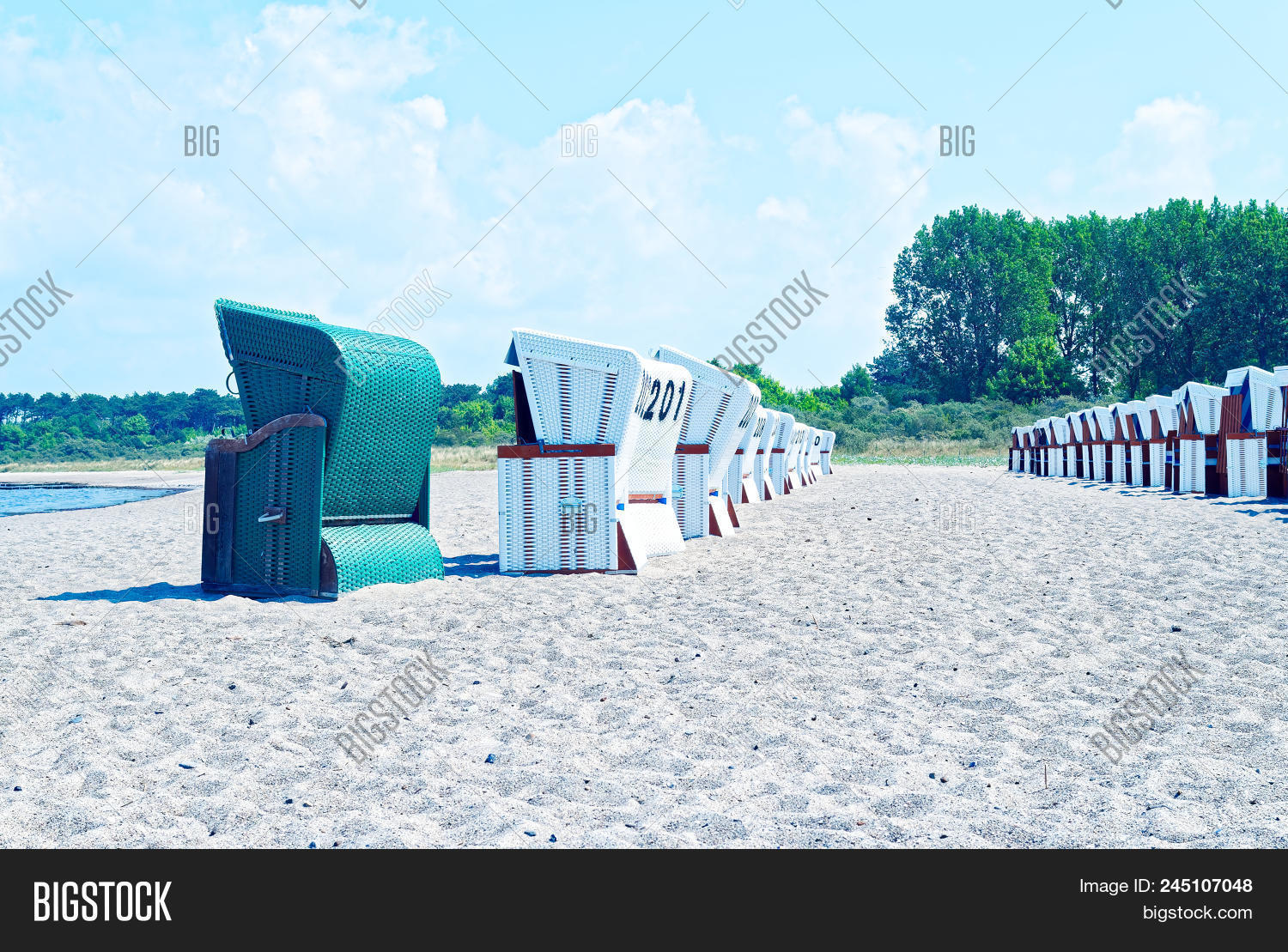Beach On German Baltic Image & Photo (Free Trial) | Bigstock