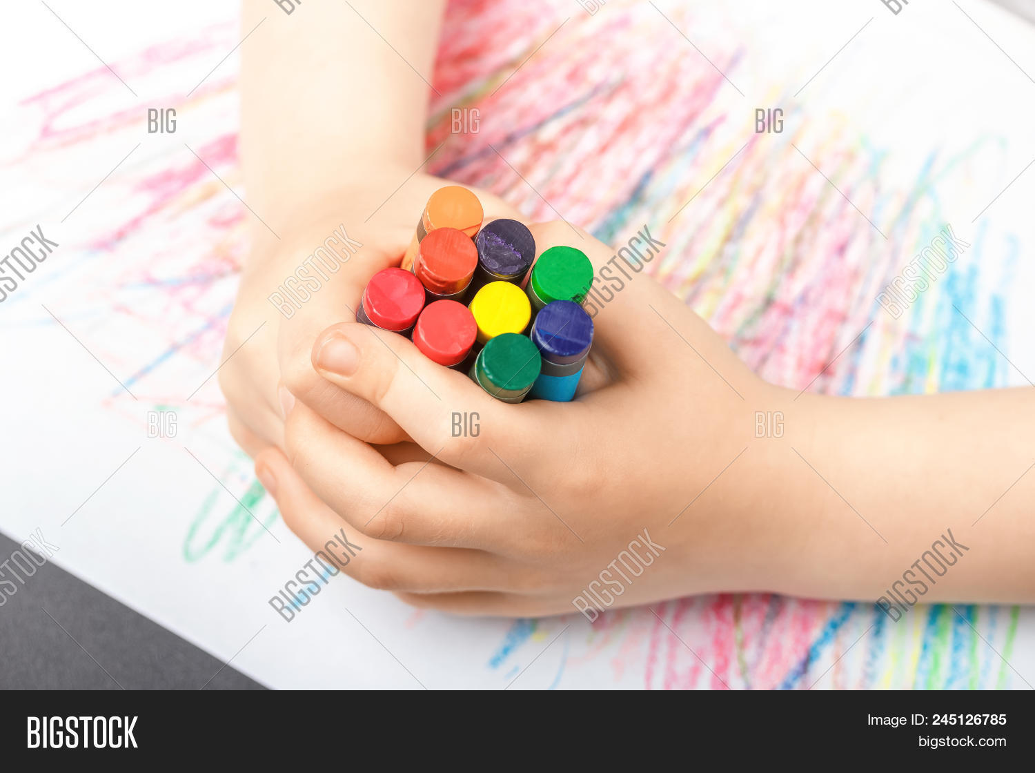 Drawing On White Sheet Image & Photo (Free Trial) | Bigstock