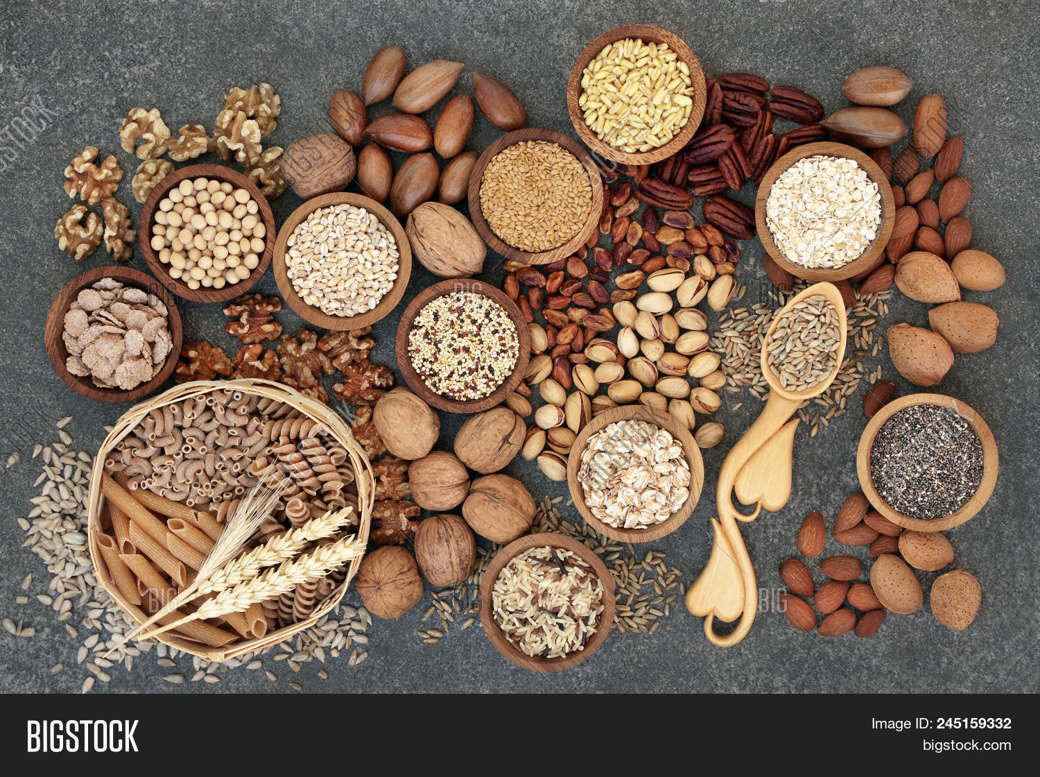 Food High Fibre Image & Photo (Free Trial) | Bigstock