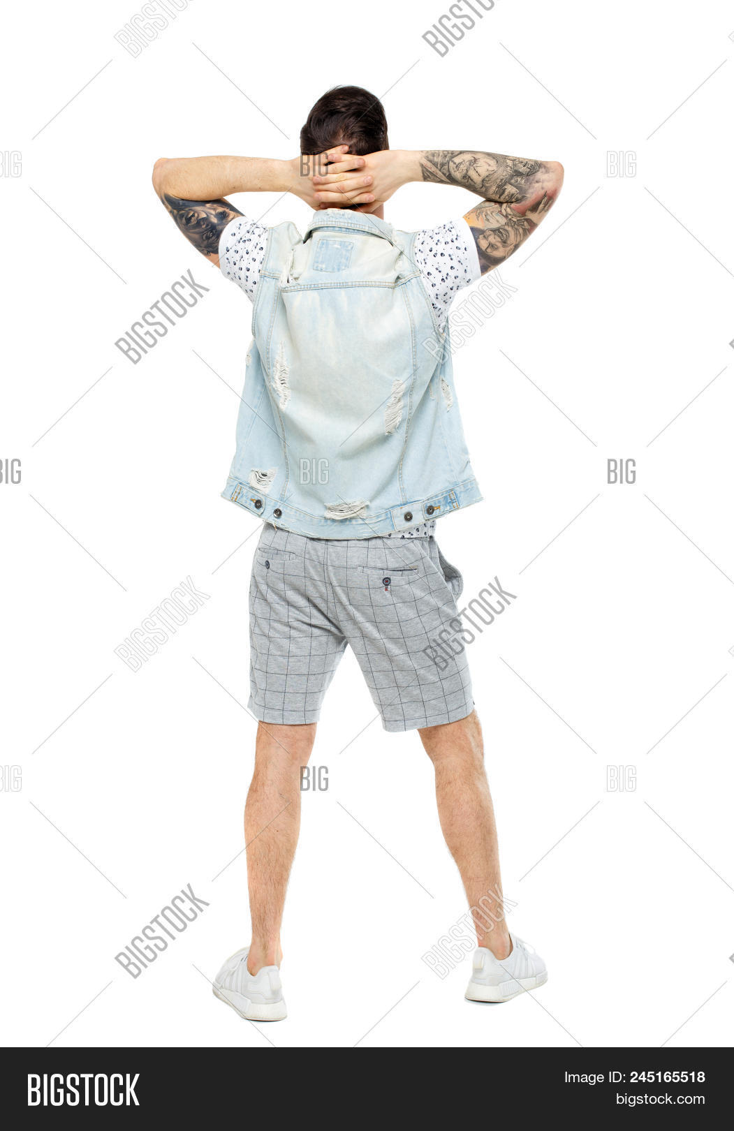 Back View Stylish Man Image & Photo (Free Trial) | Bigstock